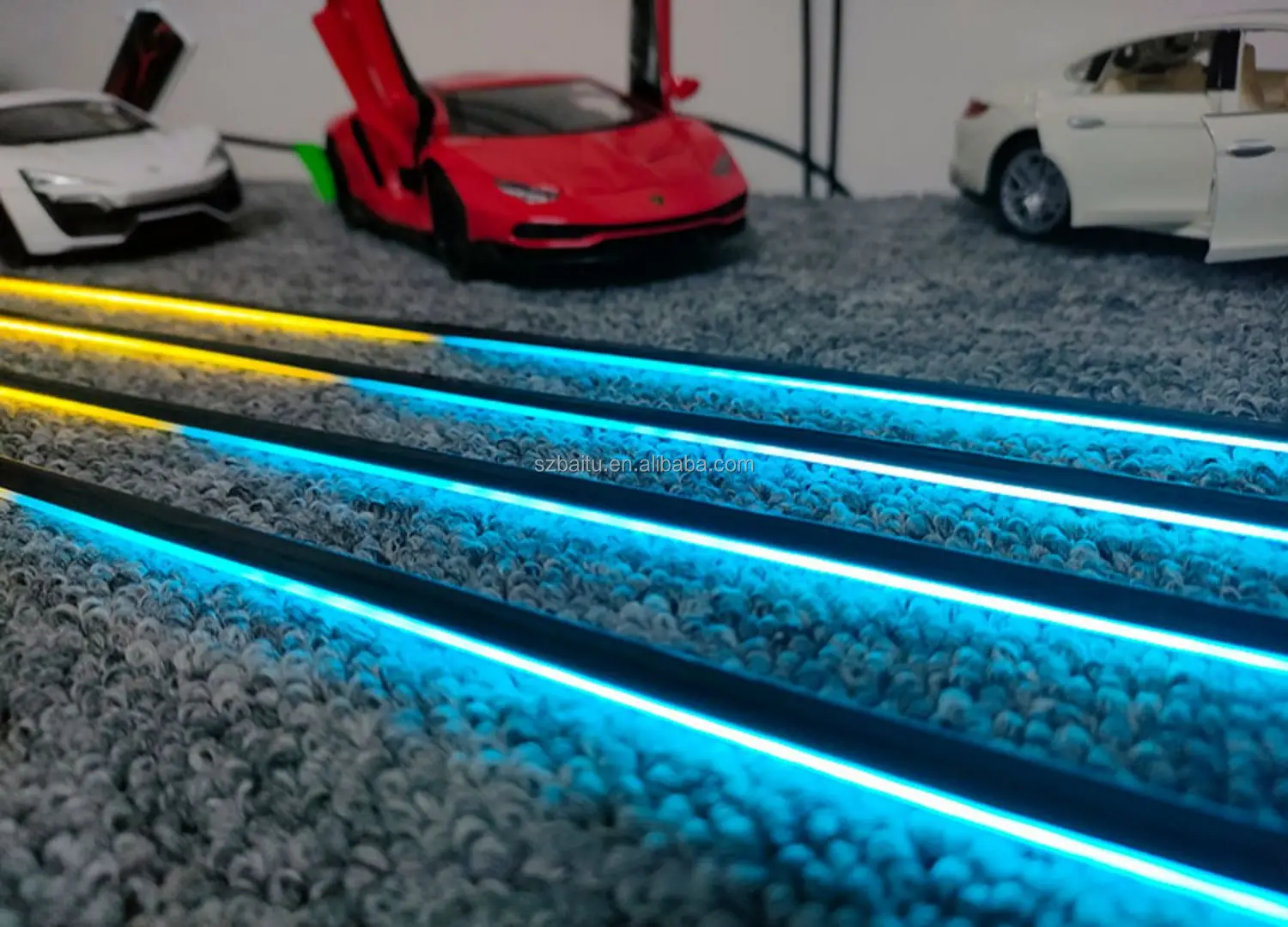 18in1 Ambient Light Car Interior Led Acrylic Guide Fiber Optic Strips ...