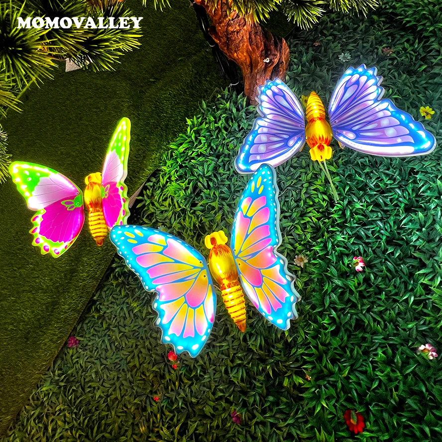 Alibaba.com: Warm White LED Wall Mounted Butterfly Wings Light, Dynamic ...