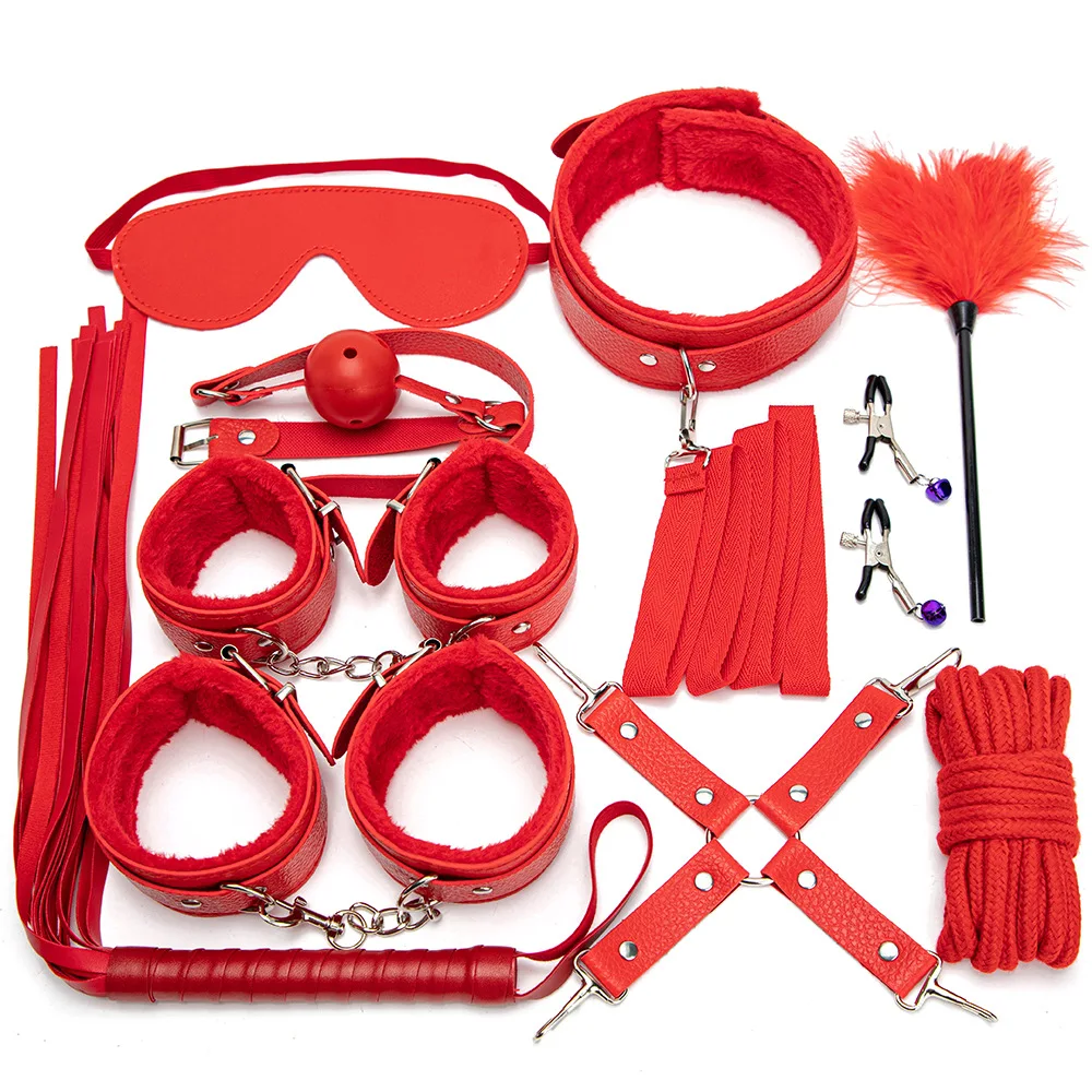 Alibaba.com: 10-piece couples' flirting props set with handcuffs and ...