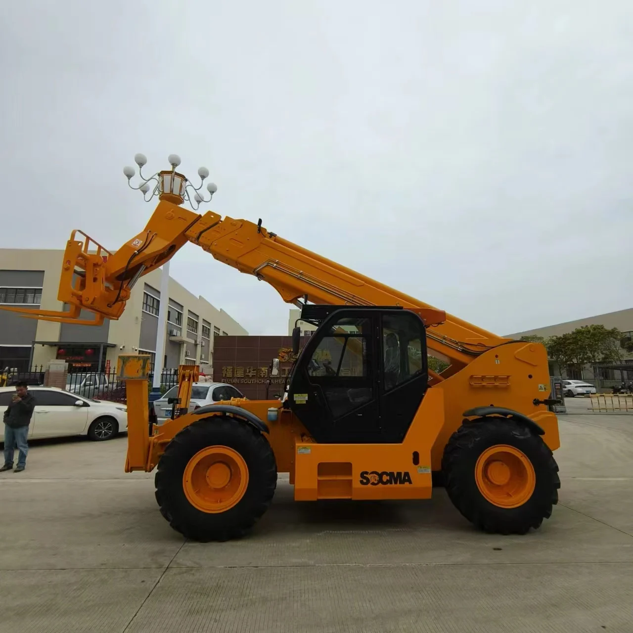 Telehandler 7ton Forklift Telescopic Forklift Telescopic Handler ...