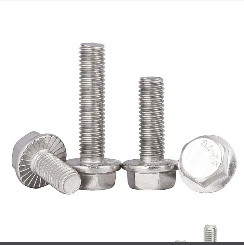 M5 M6 M8 M10 M12 M16 Hastelloy C276 Hastelloy C22 Hastelloy X Nickel Alloy Din6921 Hex Flange ...