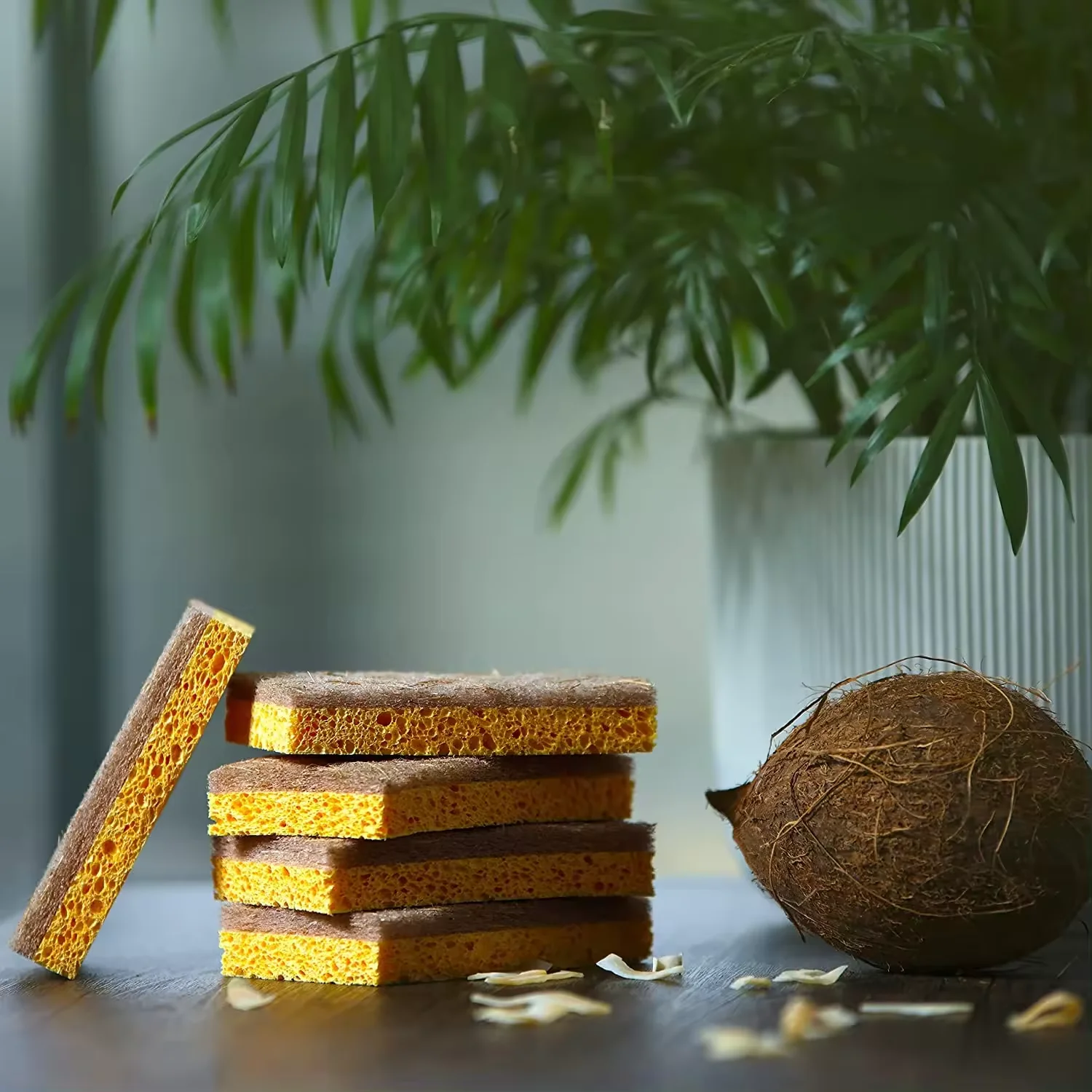 Sisal Pulp Cotton Eco Friendly Biodegradable Natural Kitchen Sponge ...