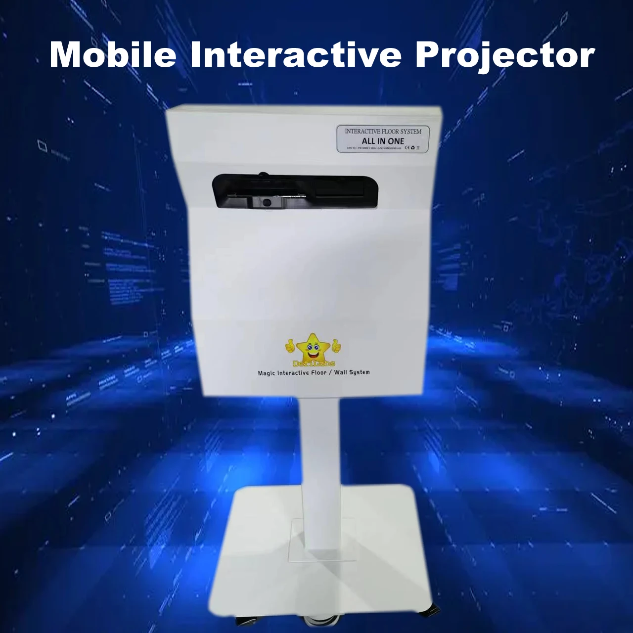 2024 Newest Mobile All In One Interactive Projection For Amusement Park ...