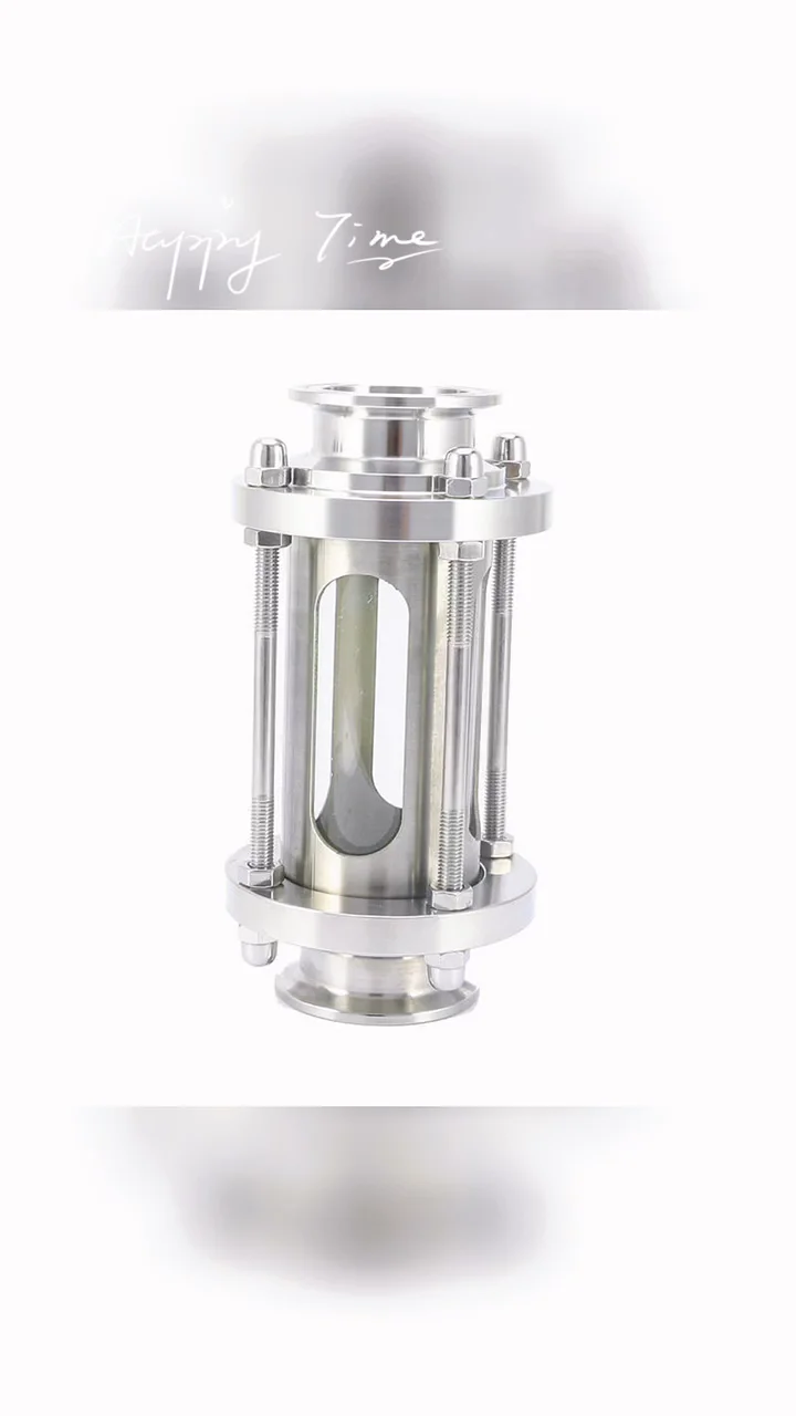 Ss304 Sanitary Stainless Steel Tubular Sight Glass With Thread - Buy ...