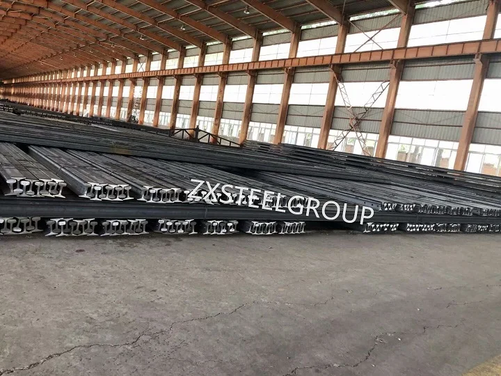 DIN 5901 18kg/m Steel Rail Track S18 Rail 55Q Grade 6m