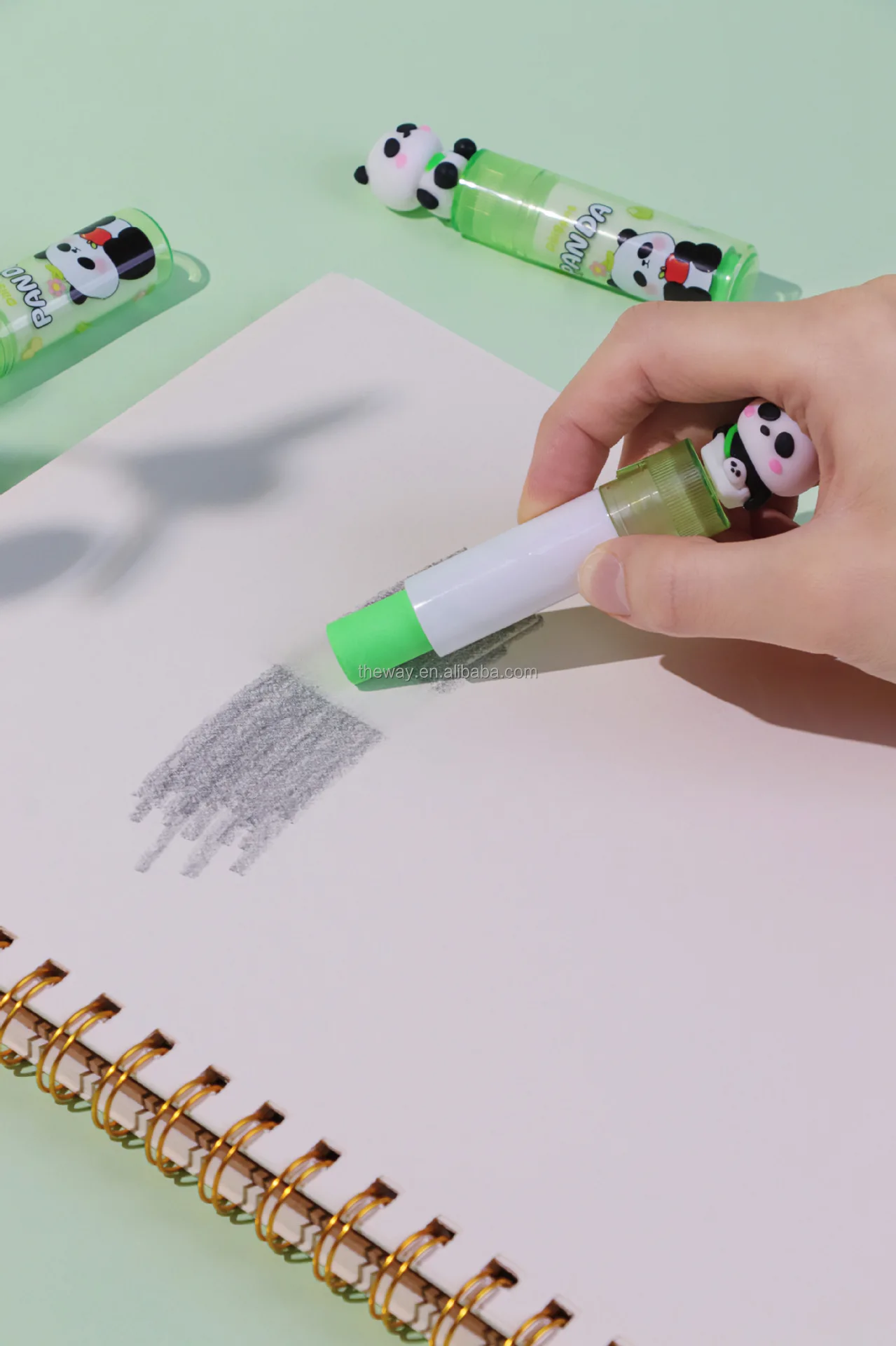 Cute Kawaii Cat Paw Penda Lipstick Eraser - Kids & Students