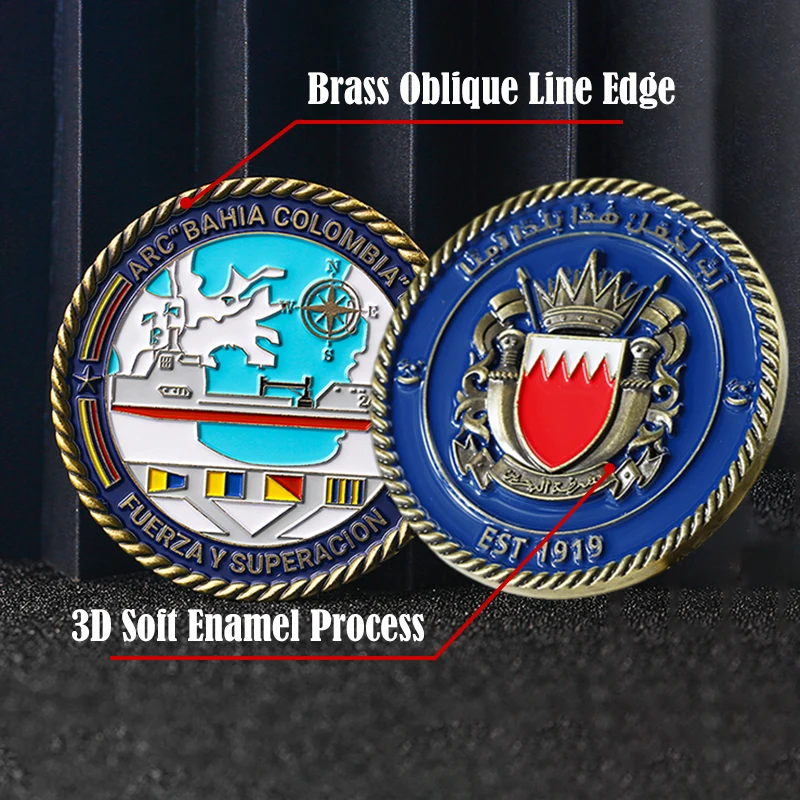 Customize Challenge Coin - 3D Spinning Medallionsouvenir