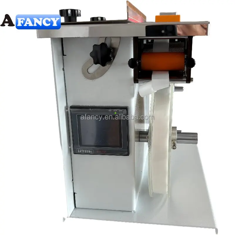 Semi-Automatic 90 Degree Angle Box Corner Labeler Machine Electric Wood ...