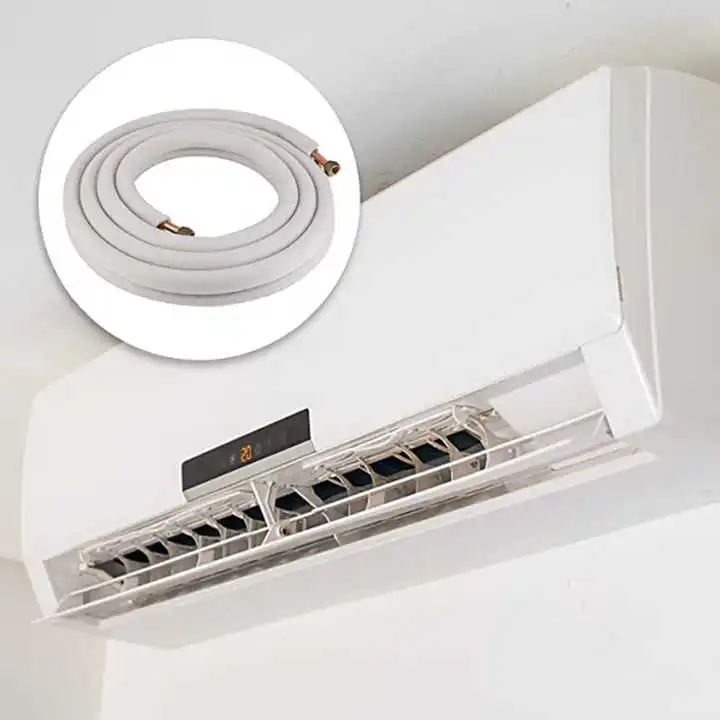 Single Or Double Air Conditioner Copper Pipes With Fireproof Pe ...