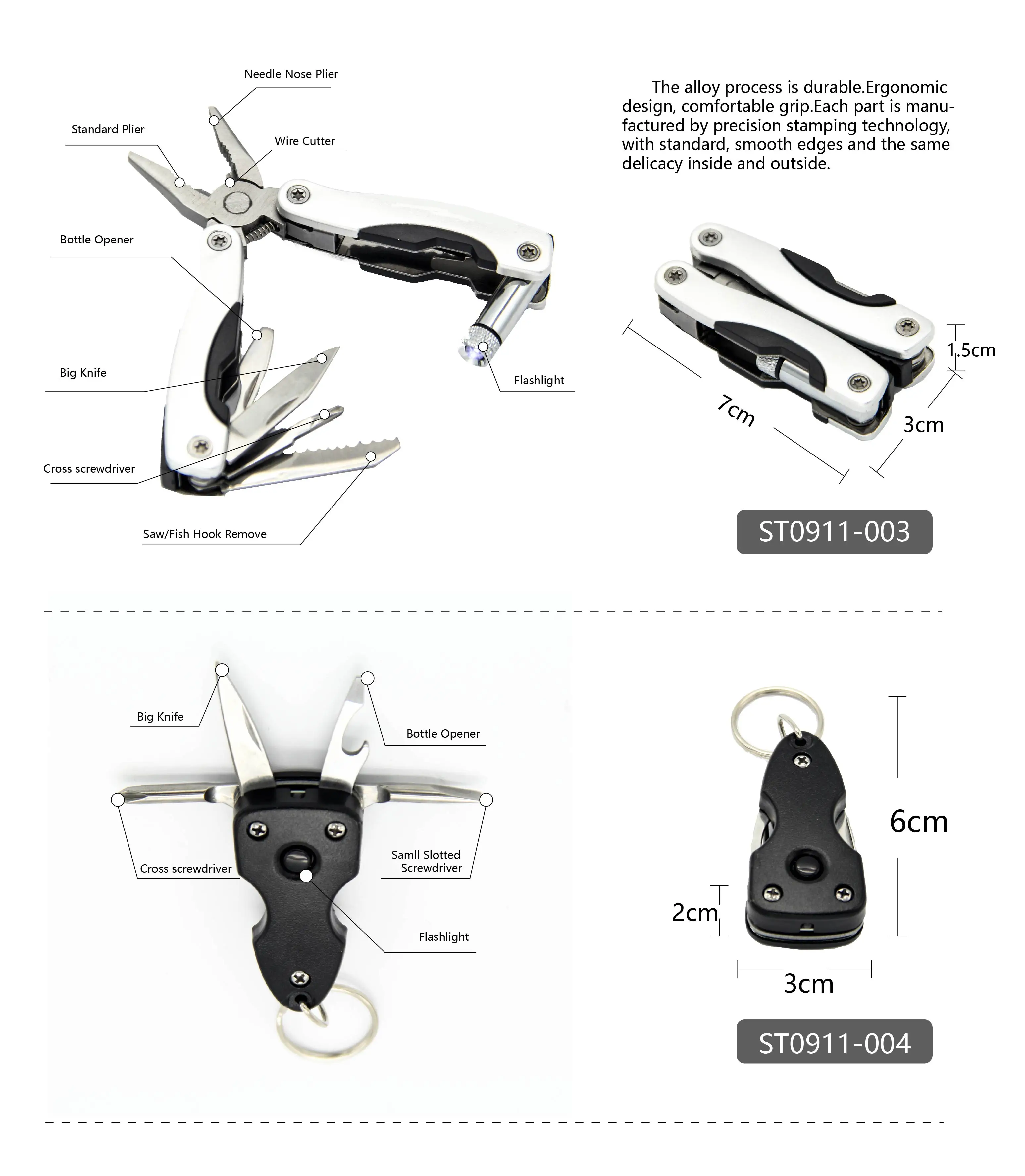 Custom Logo Multi-tool Pocket Knife Multitool Multy With Pliers ...