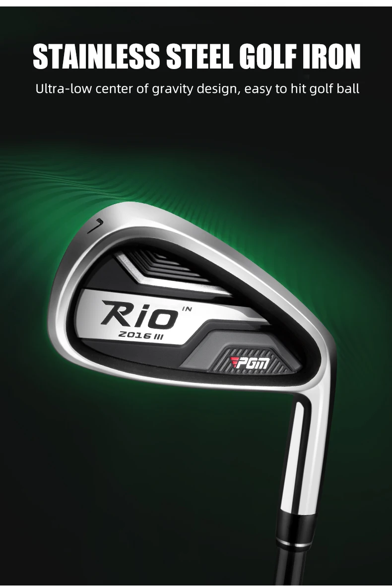 PGM TIG040 Right Handed Blank Golf Iron for Beginners Black Golf Iron ...