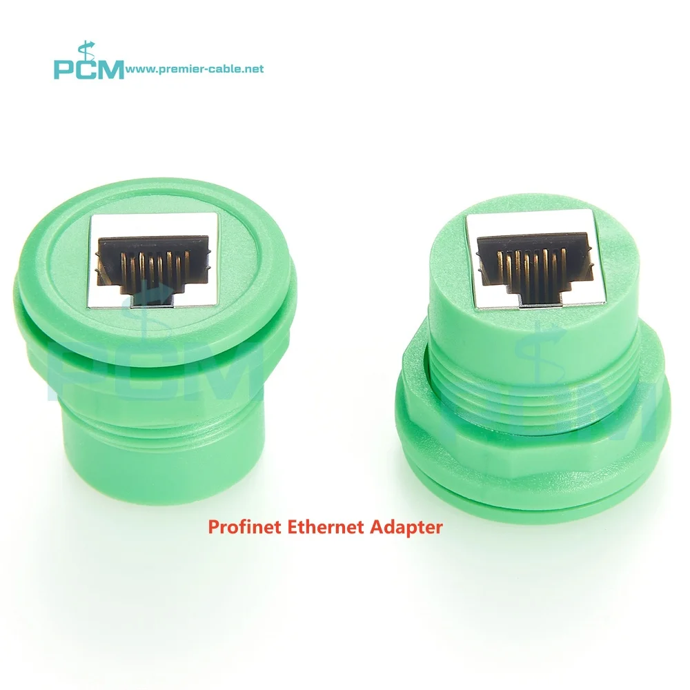 Profinet Cat6 Rj45 Feedthrough Connector Cat5 Ethernet Jack Female ...