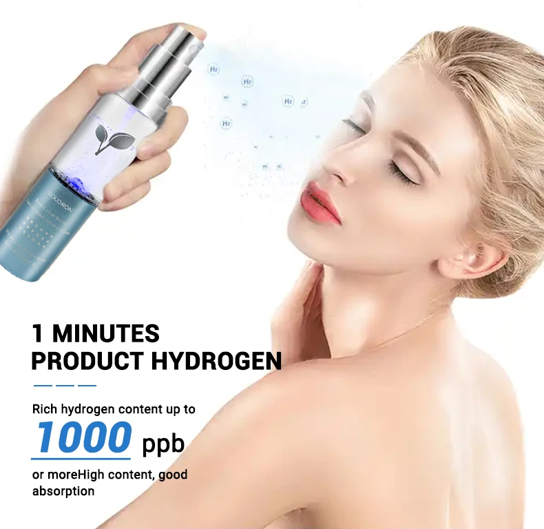 Portable H2 Electrolysis Ionic Nano Hydrogen Water Spray Hydrogen Water ...