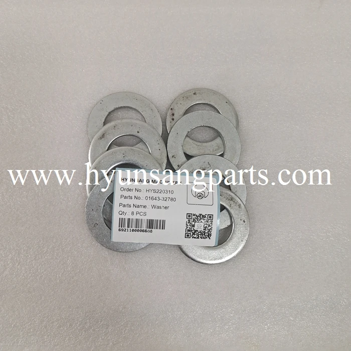 Hyunsang Excavator Spare Parts Washer - High-Quality Solutions