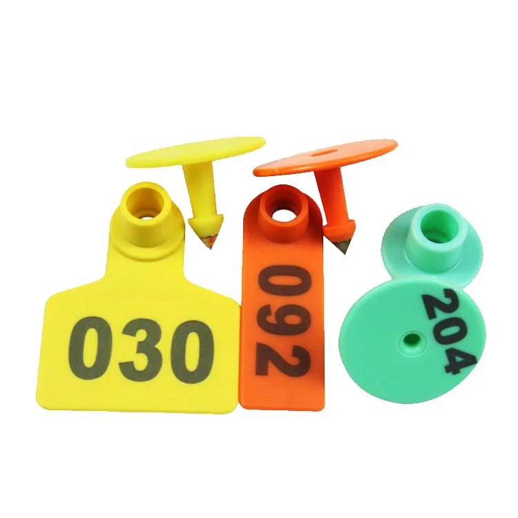 Farm Livestock Equipment Animal Numbering Ear Tags Ear Tracking Tags ...
