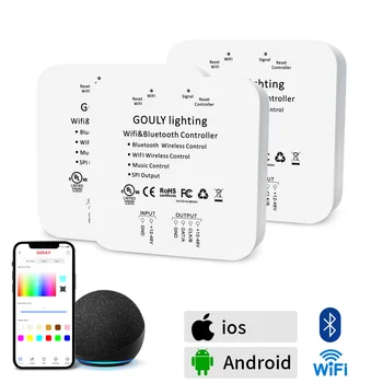 Pixel Led Controller Chasing Effect Program Ws2801 Pixel Dmx Control ...