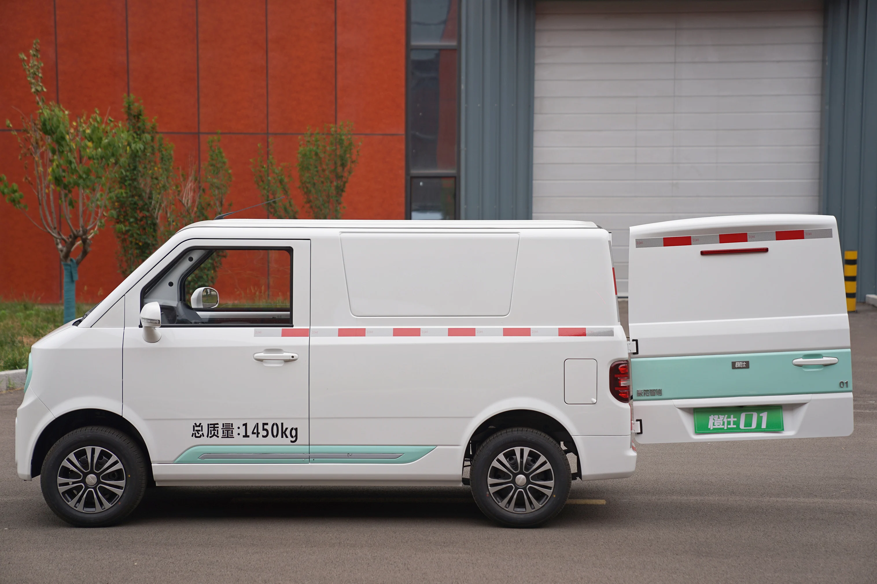 Electric Van Range Electric Cargo Van China Mini Truck Chengshi 01 New ...