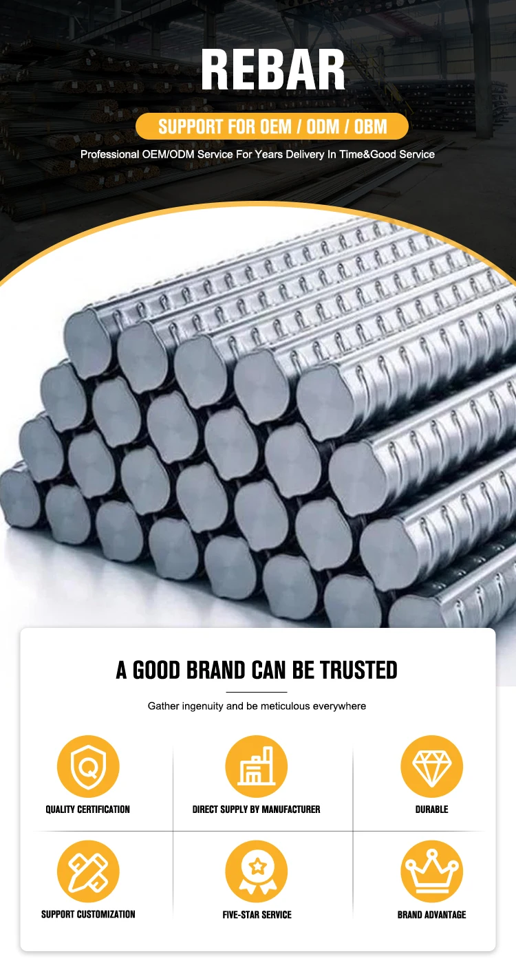 Reinforcing Steel Bars/deformed Steel Rebar Construction Building ...