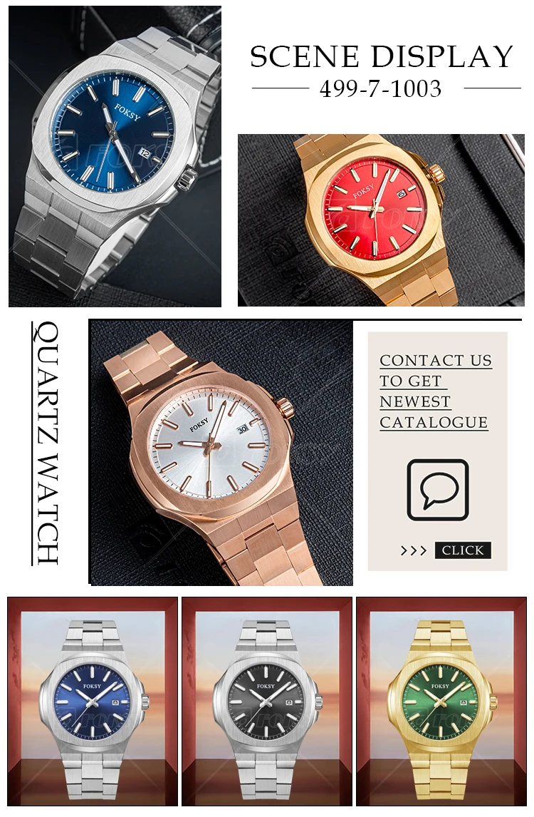 High Quality Designer Waterproof Luxury Classic Stainless Steel Wrist ...