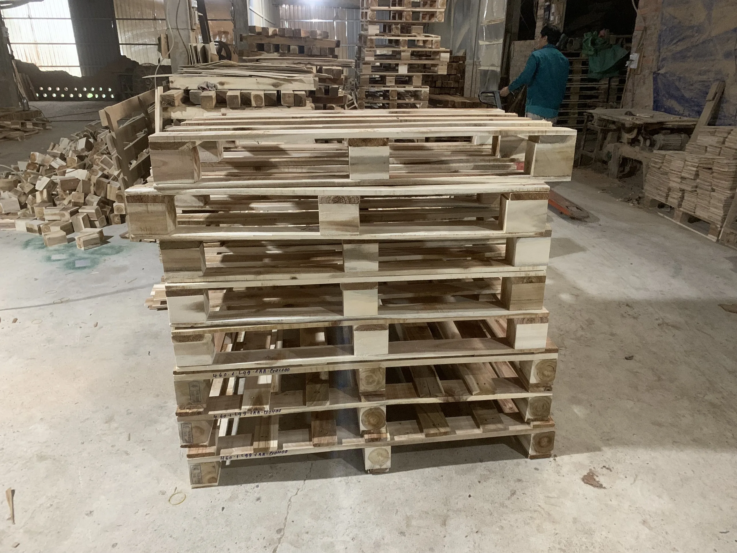 Pine Wood Pallet Convenient Packaging International Standard Flexible ...