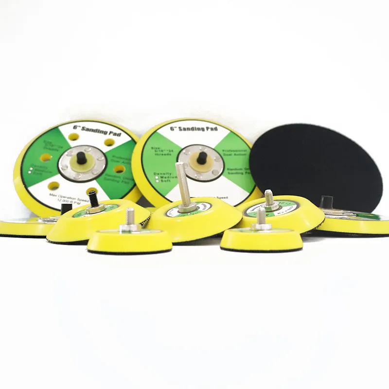 High Quality 6 Inch Backing Pad Hook and Loop Pad Car Polishing Pad for ...