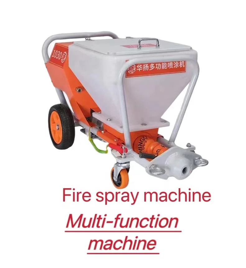 Texture Paint Spraying Machine Airless Paint Sprayer Machine Screw Pump ...