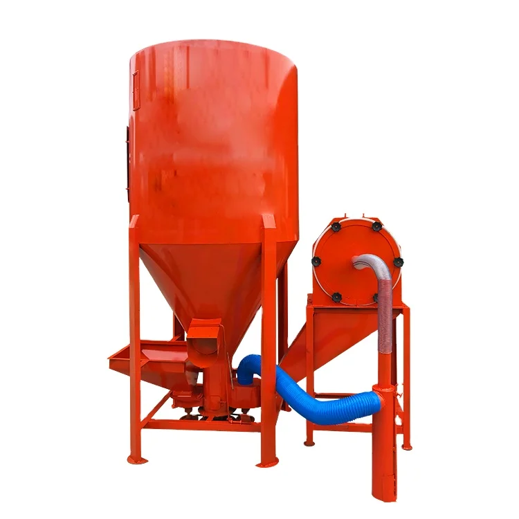 China New Products Animal Feed Grinder And Mixer Cow Horse Feed Mixer ...