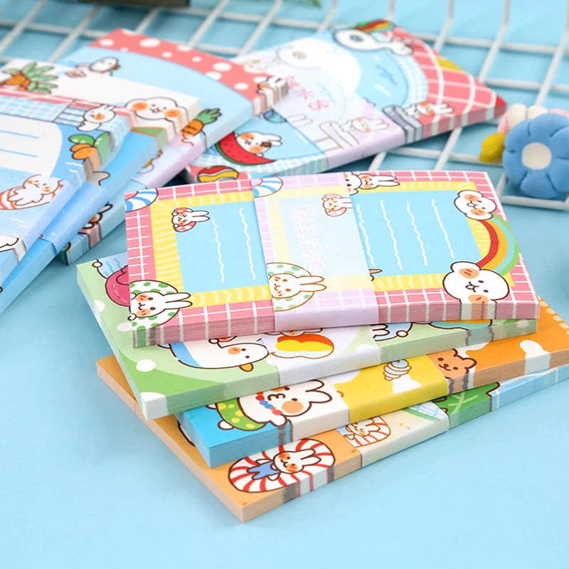 Custom Creative Kawaii Design Office Stationery Sticky Note With Memo ...