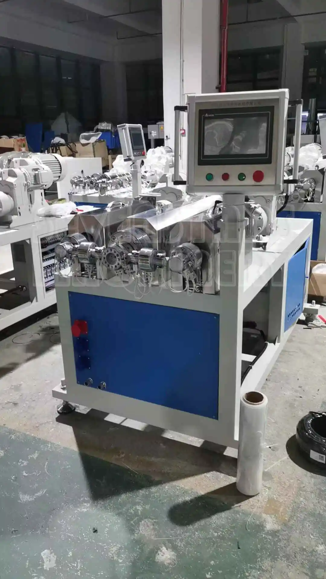 Sevenstars PP PE Imitate Rattan Extrusion Machine Two Color Rattan ...