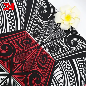 Stock Fabric Hawaii Samoa Polynesian Tribal Print Fabrics For Clothes ...