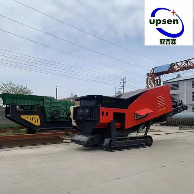 Mobile Shredder Wood Crusher - Efficient Waste Recovery