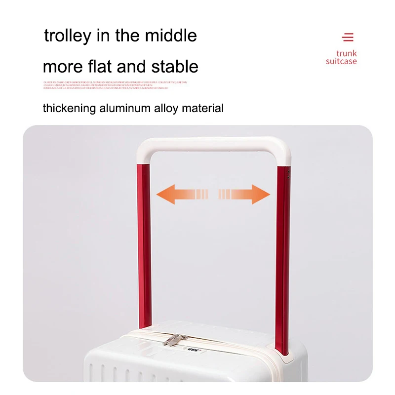 Abs PC Unbreakable Luggage - Durable Trolley Suitcase