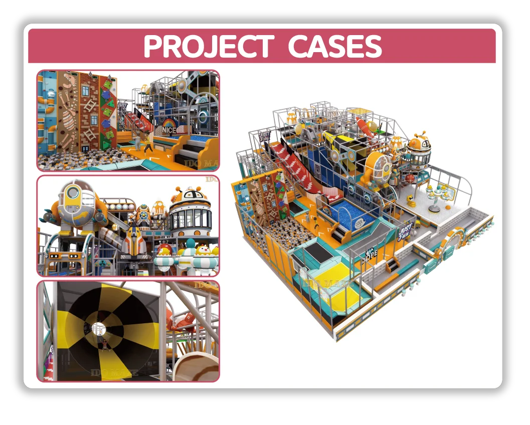 Large Kids Ninja Warrior Games Park Ninja Soft Playgrounds Obstacle ...