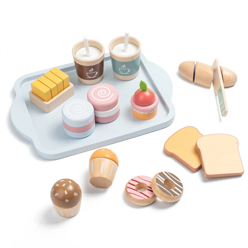 Wooden Play House Sweets Bakery Set Wooden Play House Cookie Cake ...