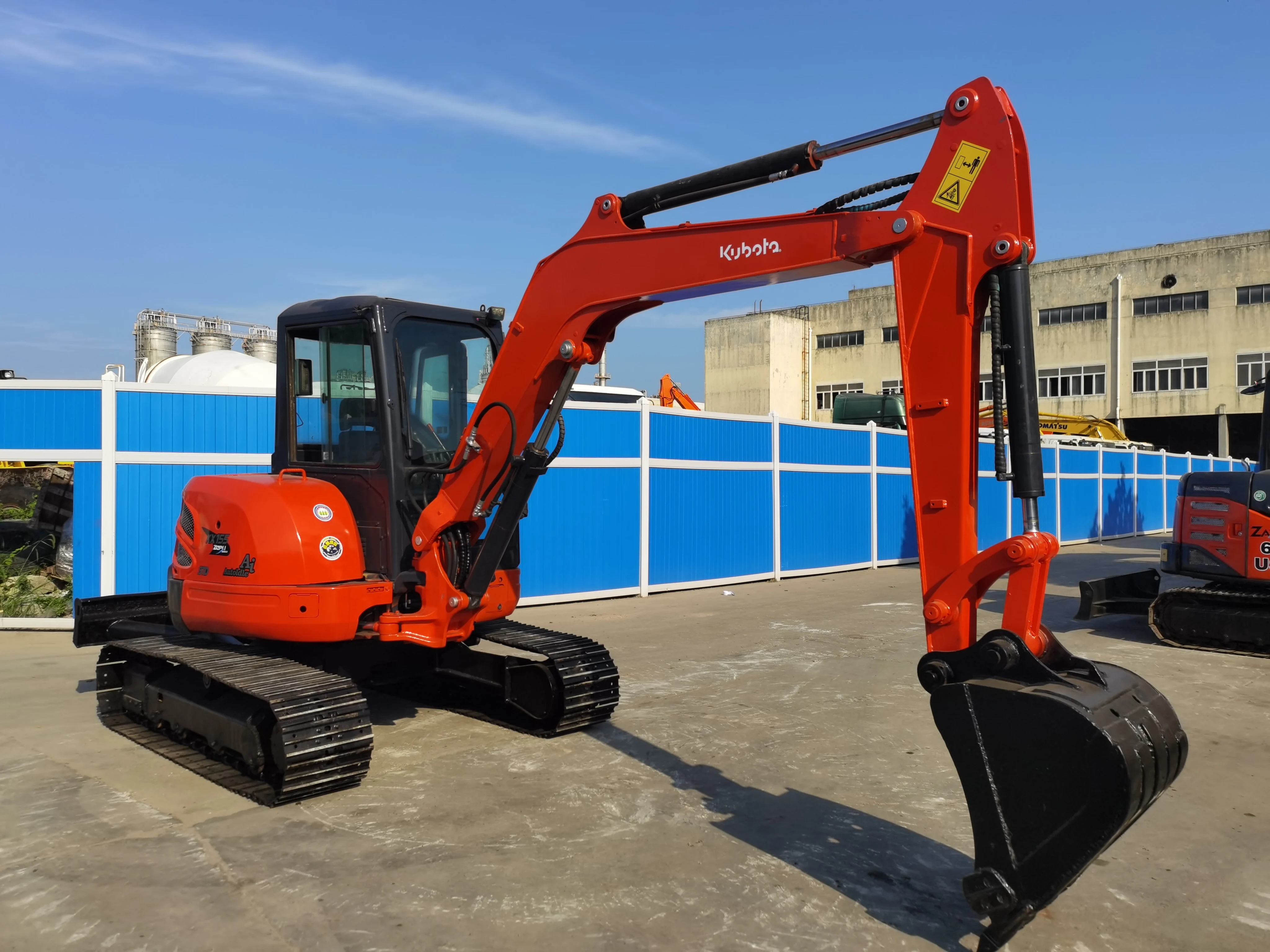 Japan Used 5 Tons Excavator Second Hand Digger Used Kubota Kx155 Kx161 ...