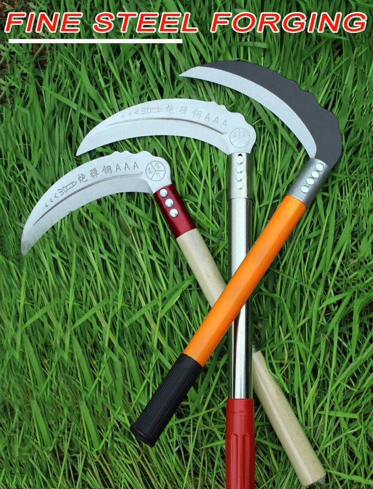 All Steel Outdoor Corn Harvest Gardening Hand Sickle