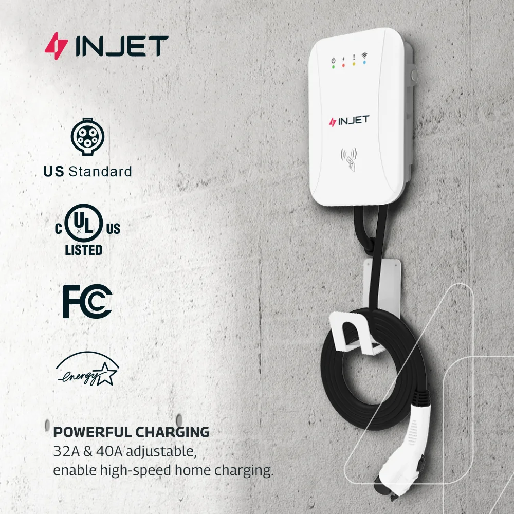 INJET NEXUS New Free Standing EV Charging Station for FCC Energy Star ...
