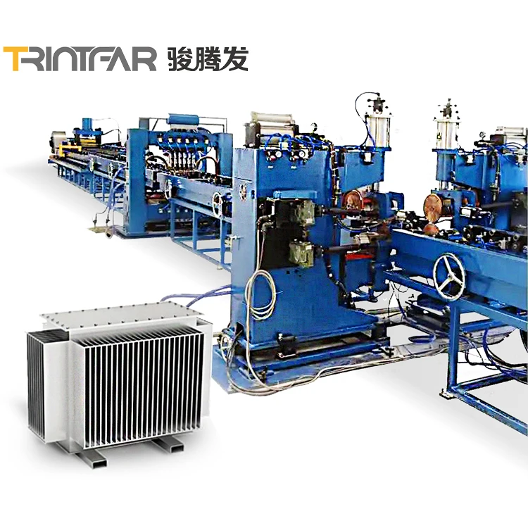 Automatic Transformer Radiator Corrugated Fin Production Line and ...