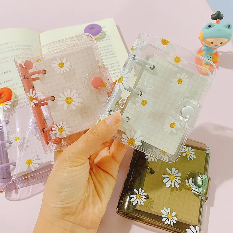 Mr. Paper 11design Mini 3-hole Flipbook Pvc Transparent Kawaii Mini ...