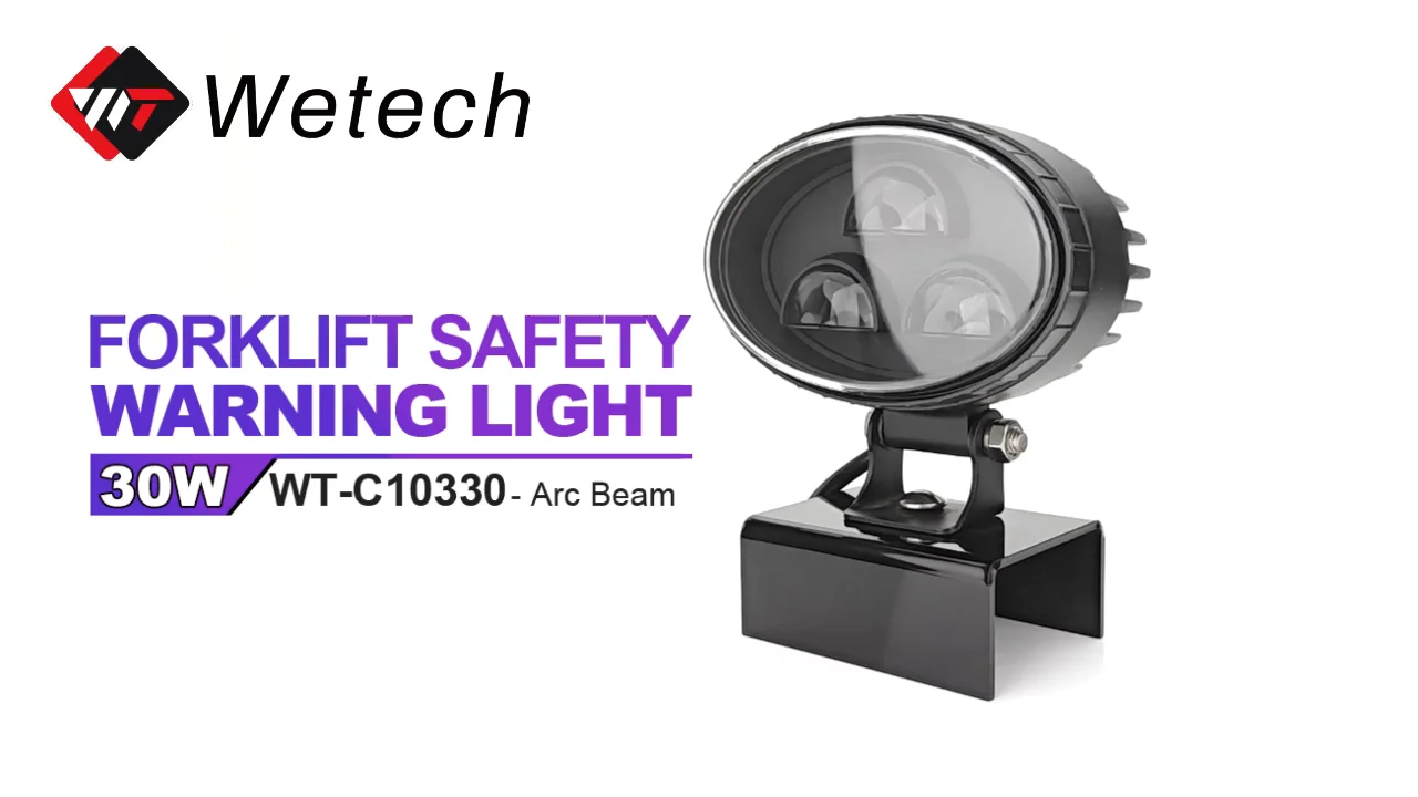Forklift Arc Safety Warning Light With Red/blue/green Color Led Work ...
