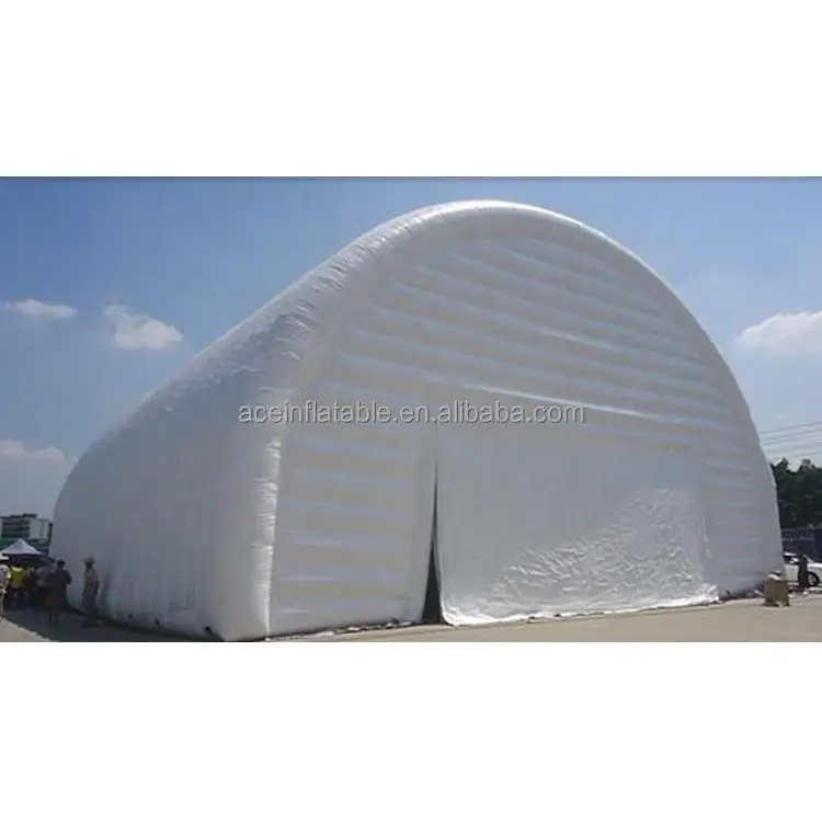Customized Giant air Tight Building Structure Inflatable Warehouse Tent ...