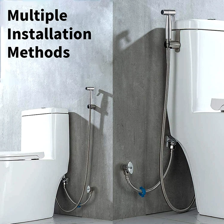 Turkish Bathroom Brushed Nickel Shattaf Bidet De Toilette