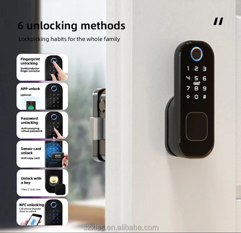 Mzd High Quality Tuya Ttlock App Digital Ovo Smart Lock Wholesale Smart ...