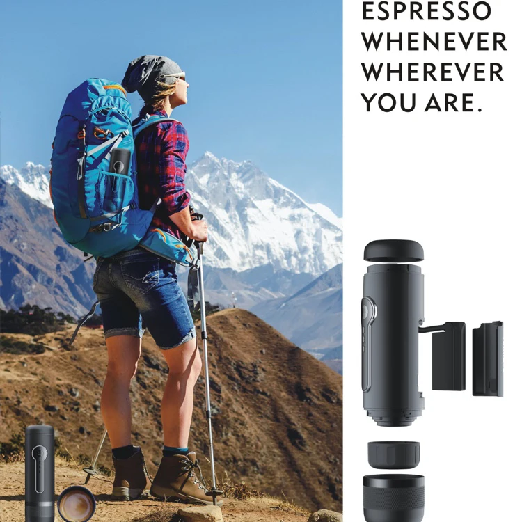 Portable Espresso Machine - Perfect for Outdoor & Travel