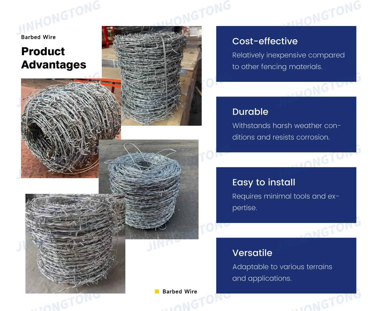 Factory Price Galvanized Razor Wire Barbed Wire Fence Barbed Wire Hot ...