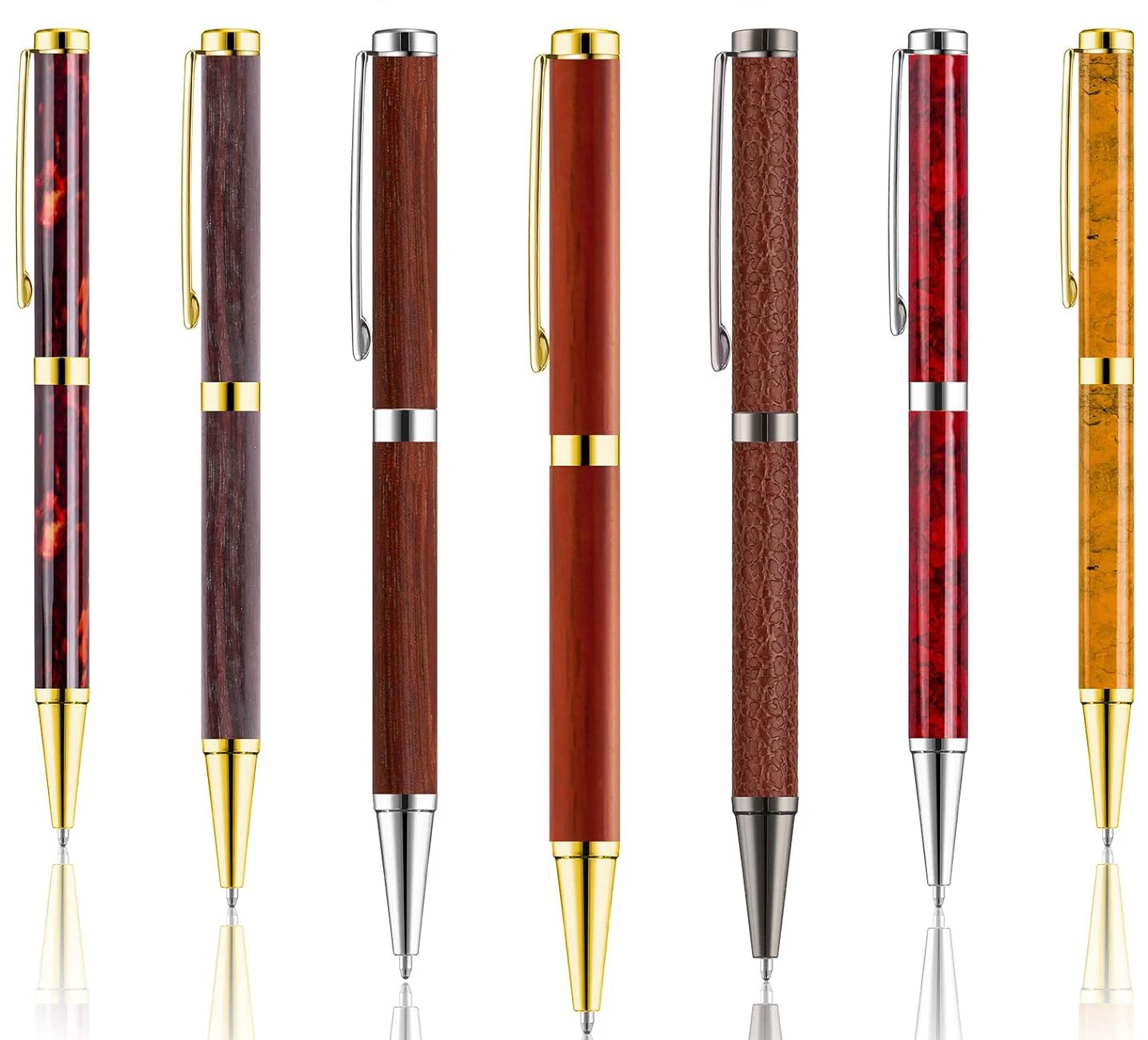 7mm Multi-Color DIY Woodworking Pen Kit for Slimline Twist Pen ODM