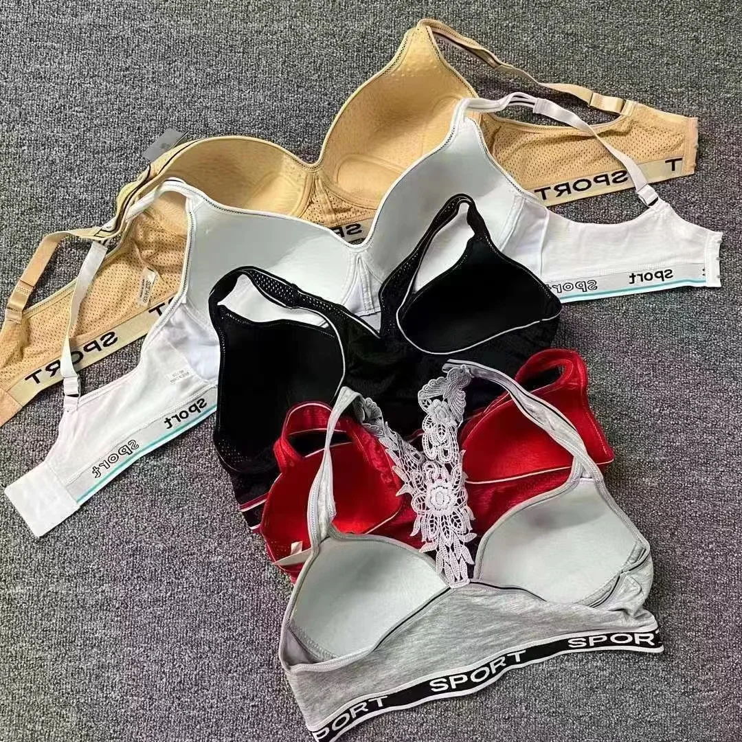 Teen Girls Seamless Bra With Removable Pads And Convertible Straps Four ...