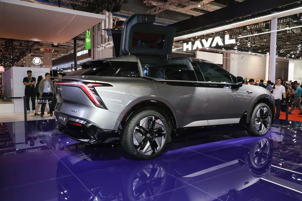 Electric Car 2024 Hiphi Y 2023 High Speed Ev Electric Car Suv Gaohe Automobile New Energy ...