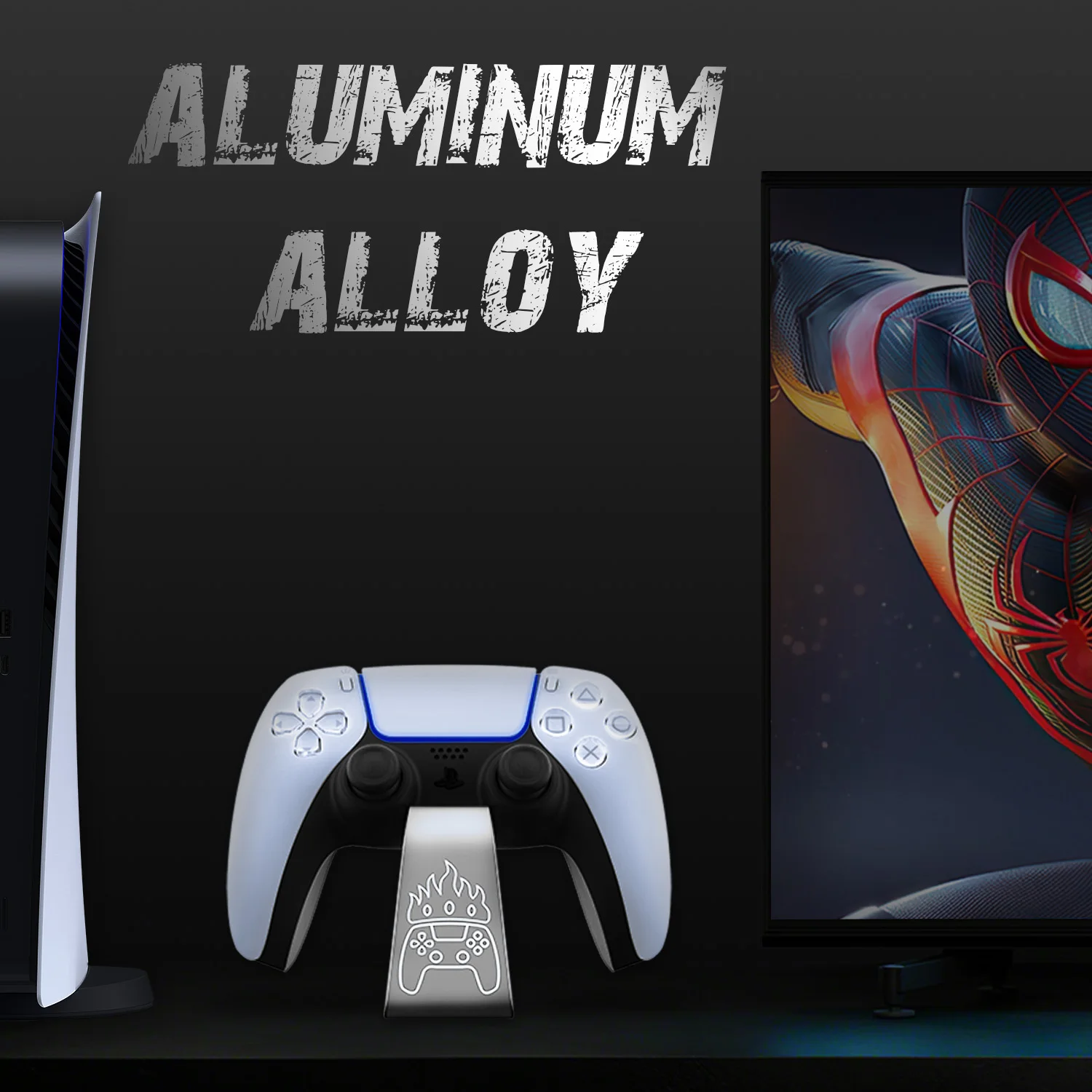 Aluminum Metal Game Controller Holder Universal Gamepad Display Stand ...