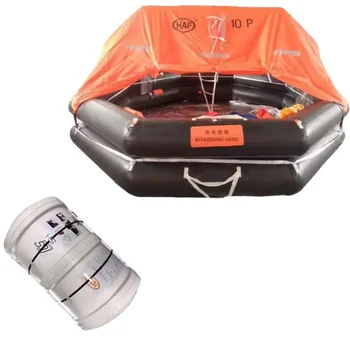 Self Inflating Emergency Throw-overboard Inflatable 65 Persons Solas Csm Raft Liferaft Valise 8 ...